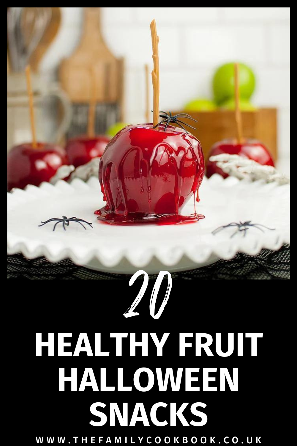 20 Fun & Easy healthy fruit Halloween snacks
