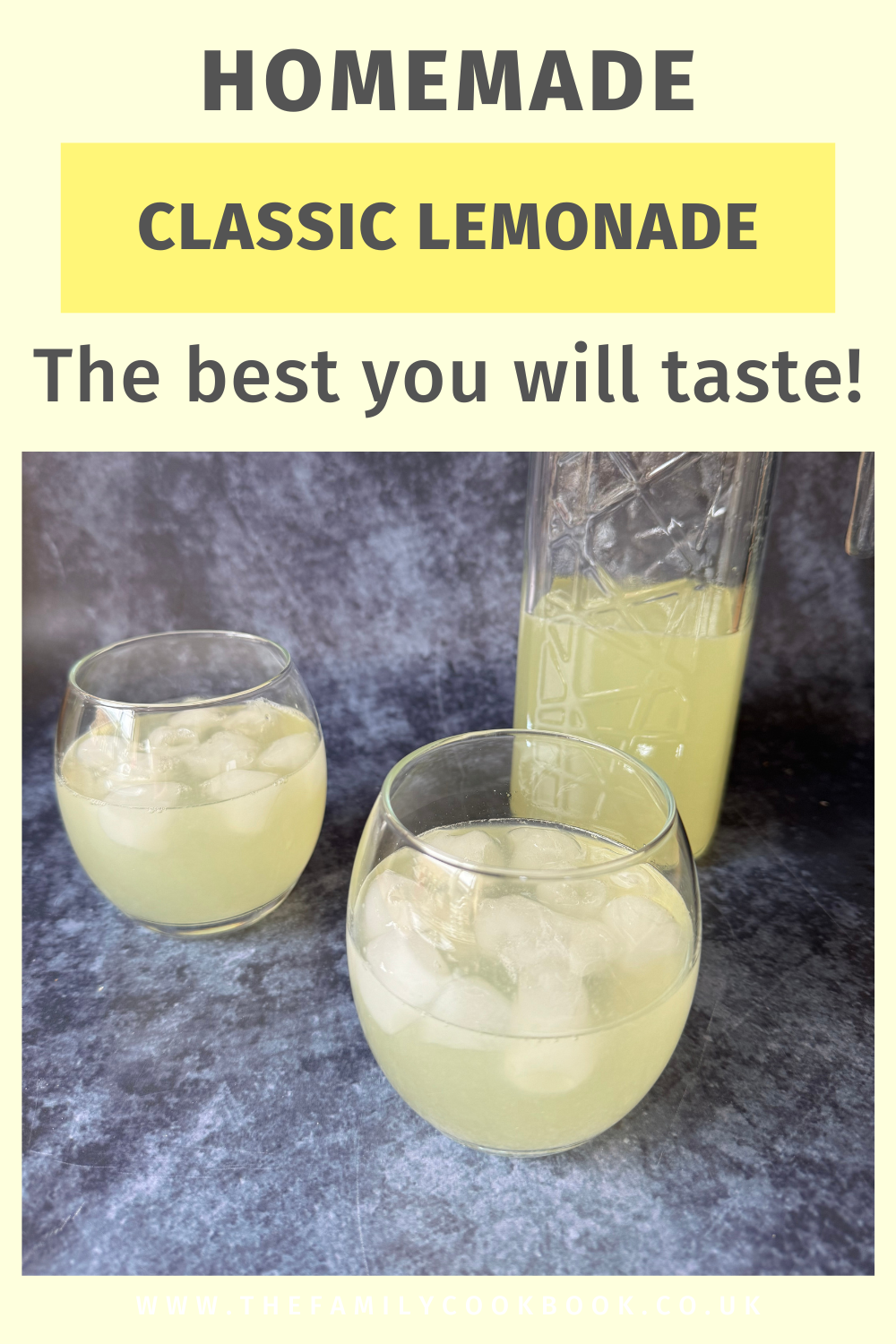 Best Classic Homemade Lemonade You Will Ever Try!