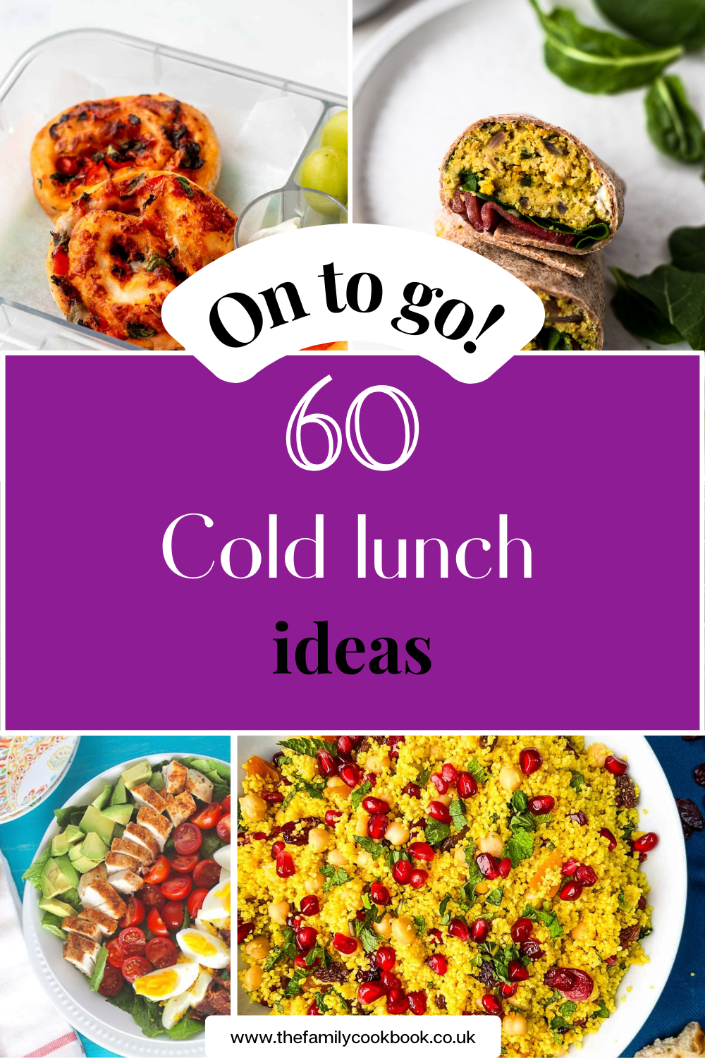 60 Best cold lunch box ideas on the go, for work and school