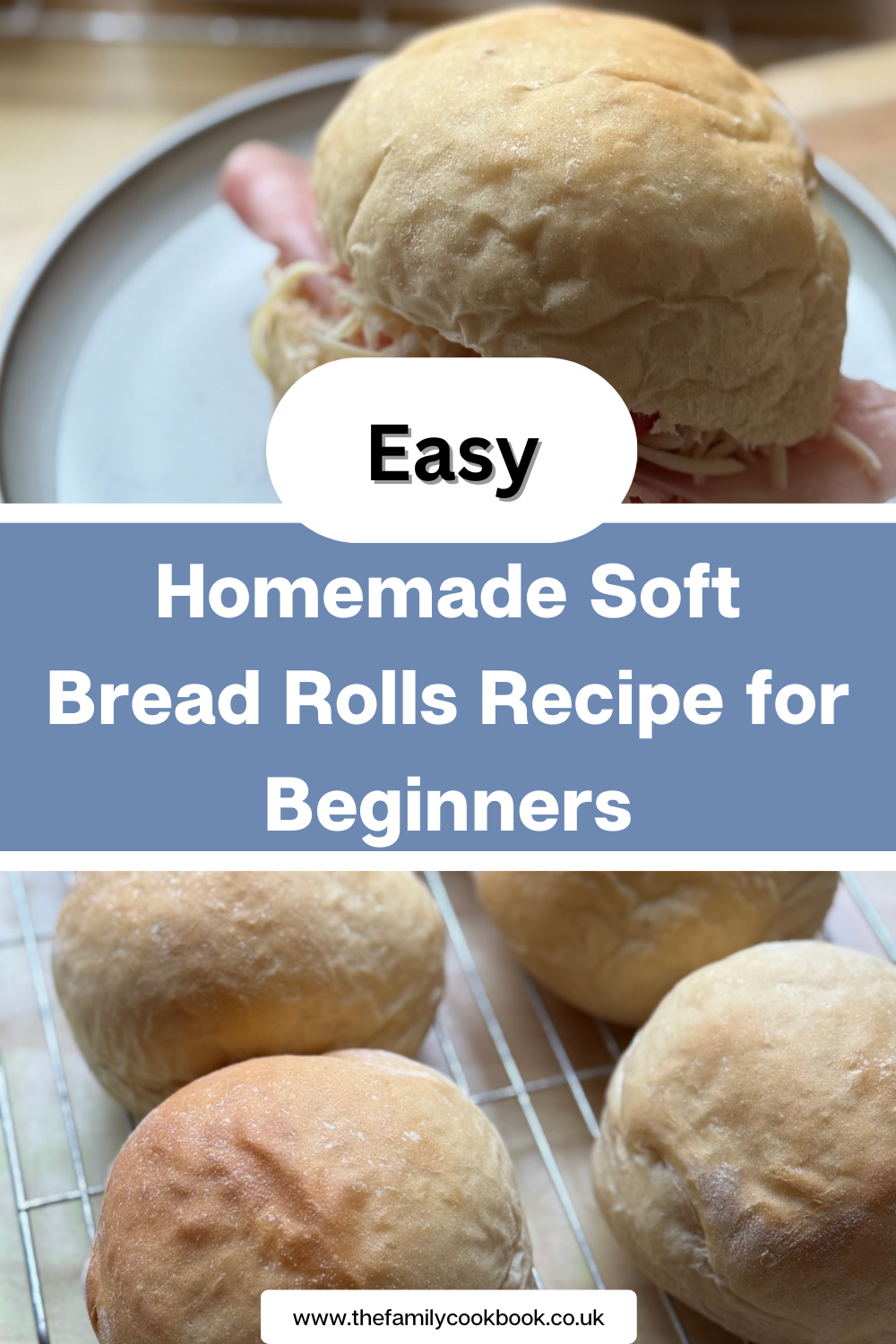 Easy Soft Bread Rolls Recipe - The Family Cookbook